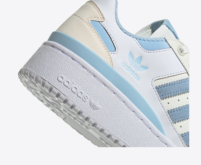 Adidas Originals - FORUM BOLD STRIPES 'OFF WHITE/CLEAR SKY/CLOUD WHITE ...