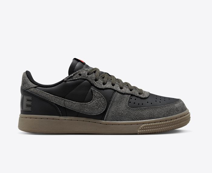 Nike - TERMINATOR LOW 'BLACK/MEDIUM ASH-GUM DARK BROWN' - VegNonVeg