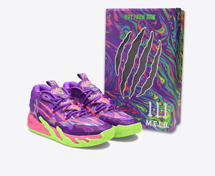 Puma - MB03 TOXIC 'PURPLE GLIMMER-GREEN GECKO' - VegNonVeg